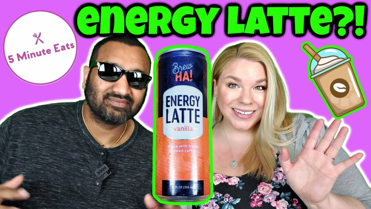 Brew Ha! Energy Latte Vanilla Review - YouTube