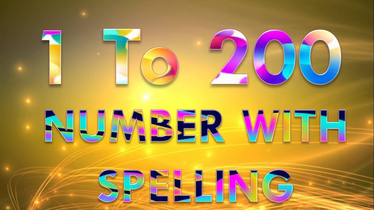 1 To 200 Numbers In Words In English 1 200 English Numbers With 1-to-200-numbers-in-words-in-english-1-200-english-numbers-with