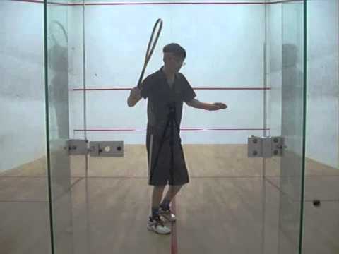 squash exercise 스쿼시 연습 - YouTube