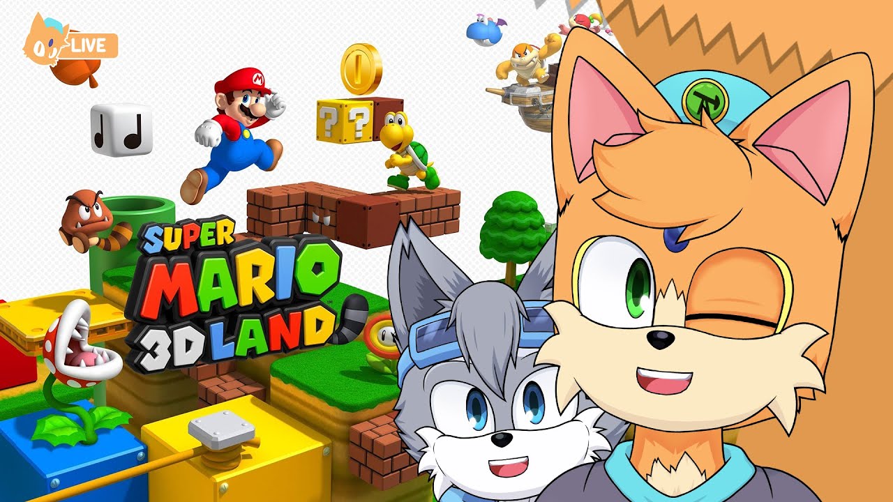 [ SUPER MARIO 3D LAND ] Jadi Rakun Dulu Gak Sih?!, ~ | 【 SONIC VTUBER ...