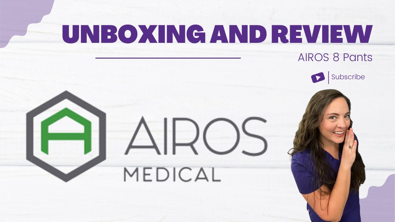 Meet the AIROS 8 Pants | Pneumatic Compression Pump Demo | Lymphedema ...