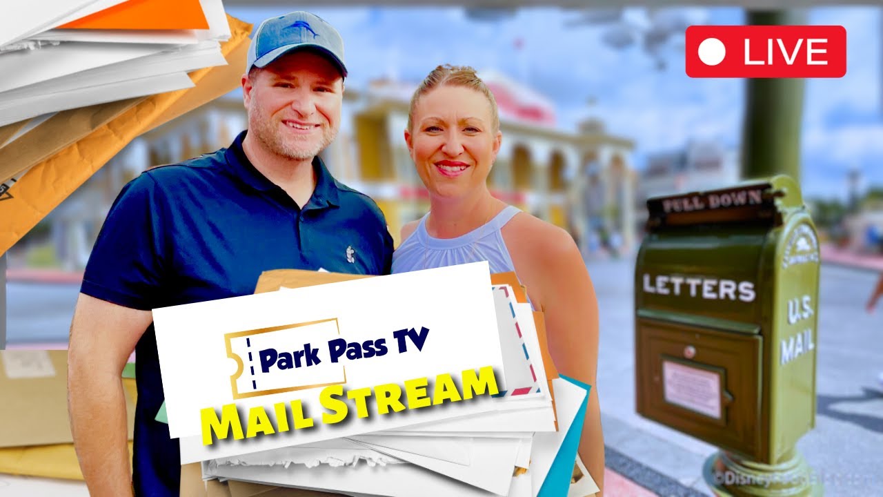 🔴LIVE🔴Mail Stream From Home! | Opening Park Pass TV PO Box Passholders ...