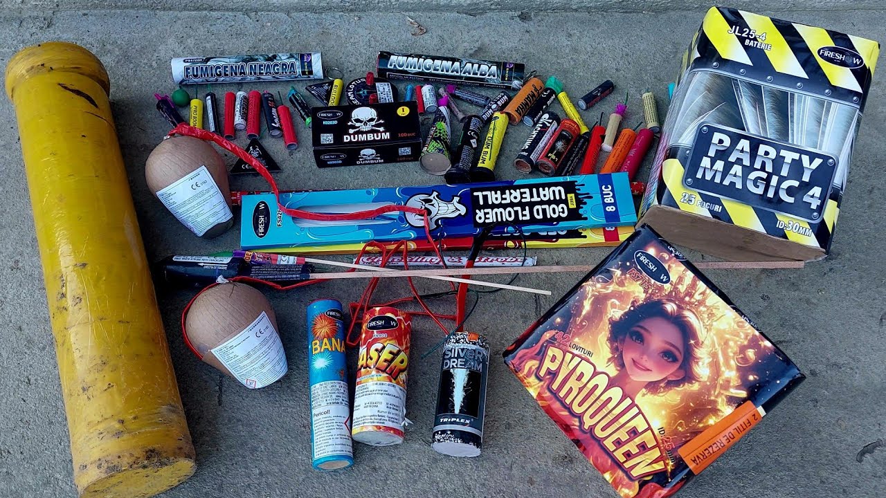 MEGA COMPILAȚIE PETARD€ SI ARTIFICII DUPĂ REVELION 🤩🧨🎆 2025 ...