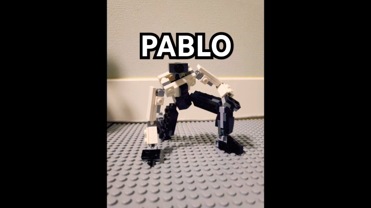 LEGO pablo 🔊🧑‍💼👍/레고 파블로 만들기 #lego #viralvideo #skibiditoilet #spiderman ...