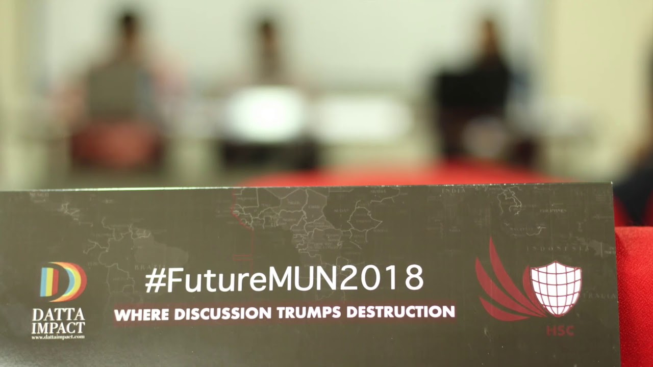 CHRIST UNIVERSITY FUTURE MUN! 2018 - YouTube