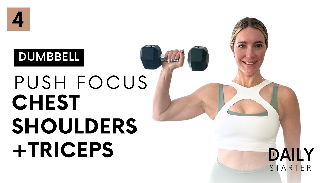 DSP4: FREE Push Focus at Home Strength Workout - YouTube