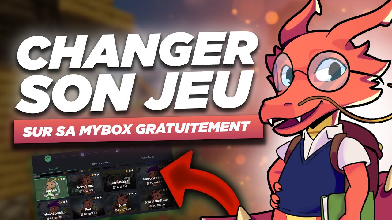 Comment changer son jeu sur sa MyBox gratuitement - YouTube
