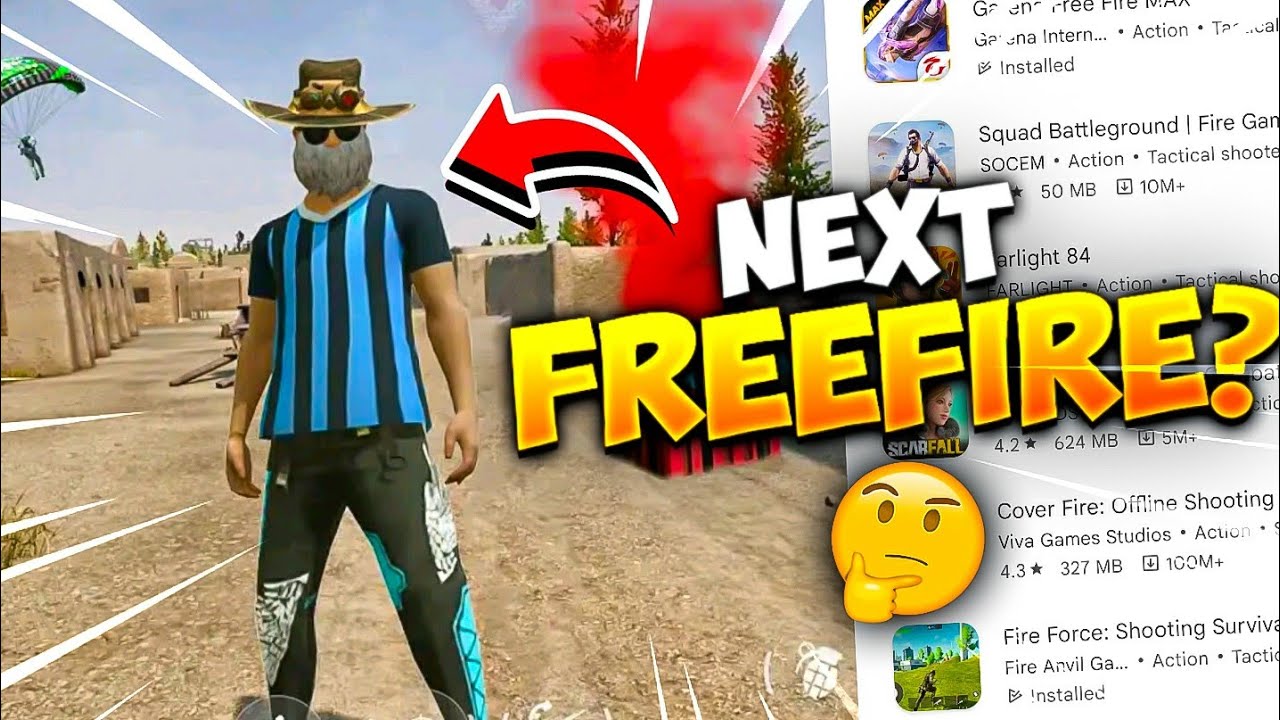 TRYING upcoming FREEFIRE like games !! - YouTube