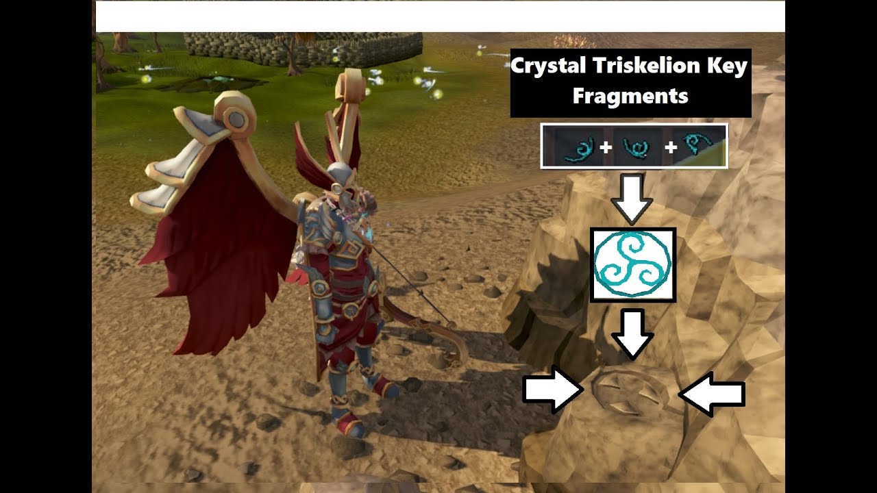 RuneScape: Crystal Triskelion Fragments, Key and where to use it - YouTube