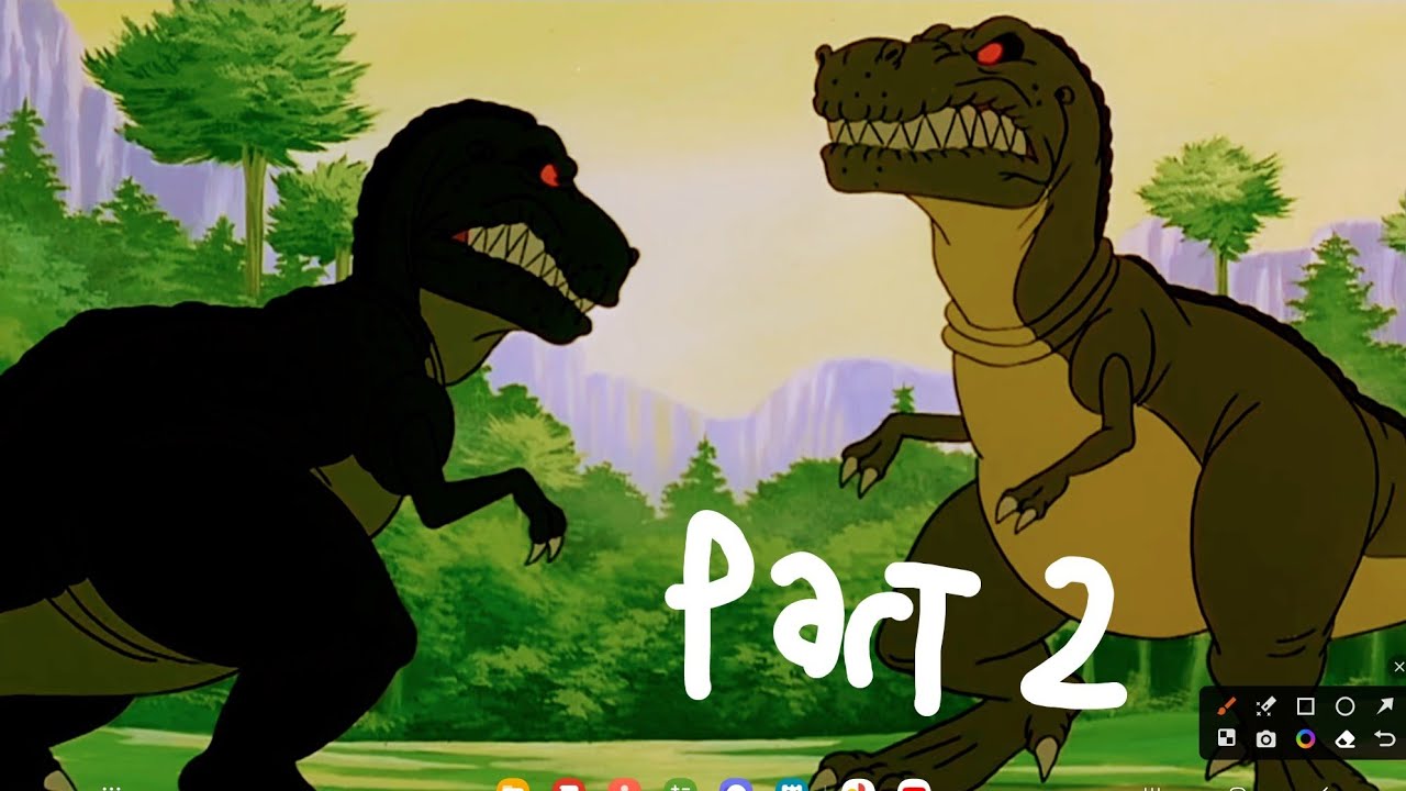 Land Before Time 5 The Mysterious Island [1997] Chomper's Parent's ...