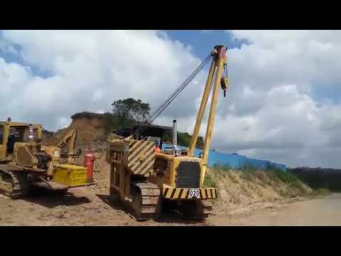 Side boom function test - YouTube