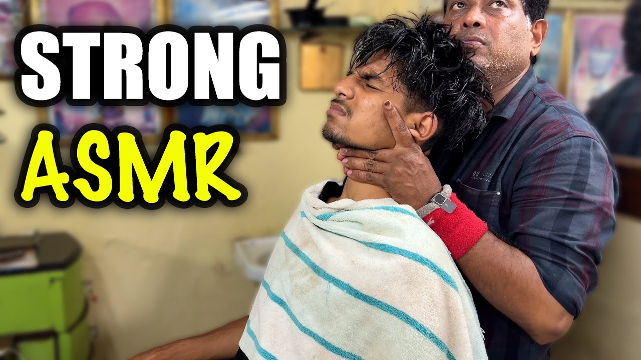 INDIAN ASMR STREETS | AMAZINGLY RELAXING ASMR HEAD MASSAGE. - YouTube