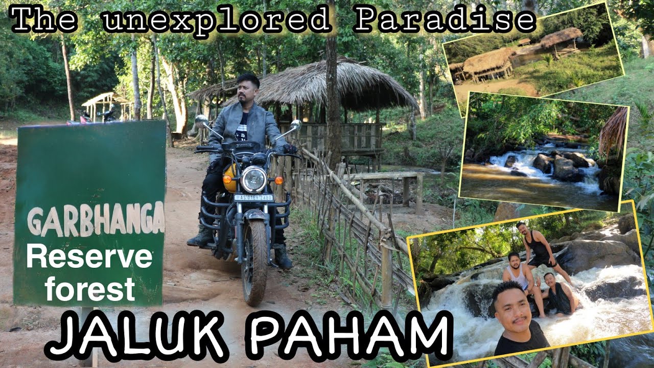 Garbhanga Jaluk Paham waterfall #explorevideo #motovlog #naturelovers # ...