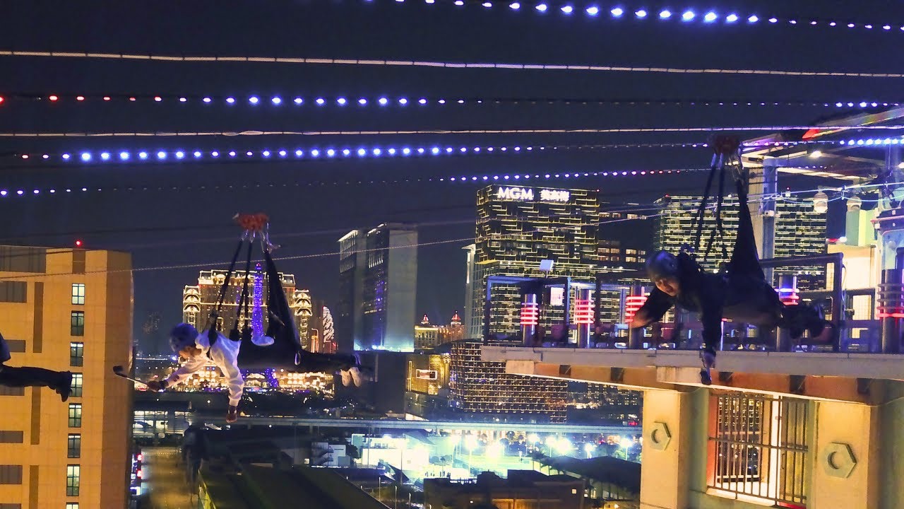 Thrilling NEW [ Superman ] Zipline at Zipcity Macau – Epic Ride! - YouTube