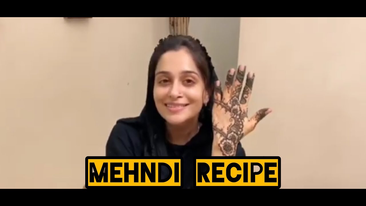 How to make Mehndi Henna at home with natural ingredients # ...
