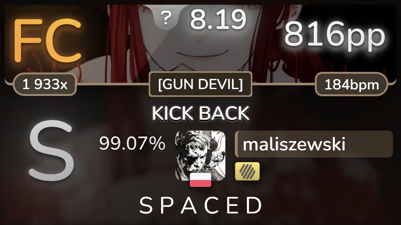 🔔 8.2⭐ maliszewski | Turbo - KICK BACK [GUN DEVIL] +HD 99.07% (816pp FC ...