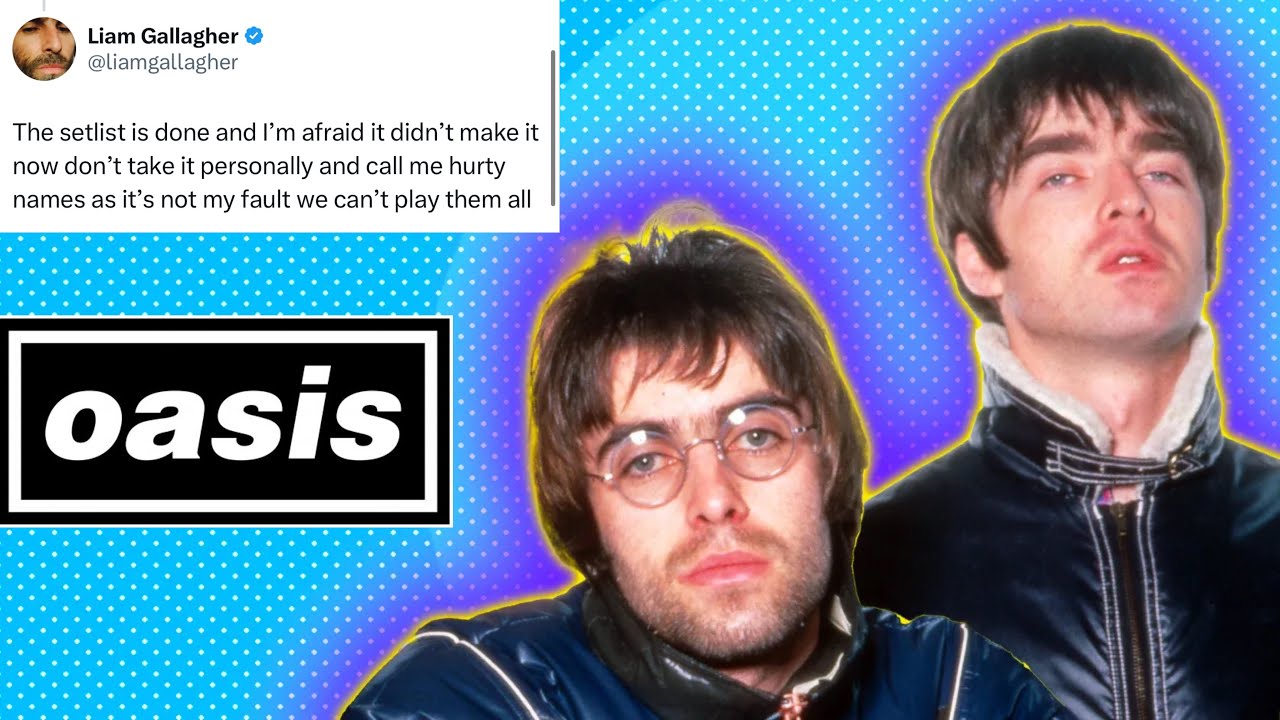 Predicting The Oasis Reunion Tour Setlist! (From Definitely Maybe To ...