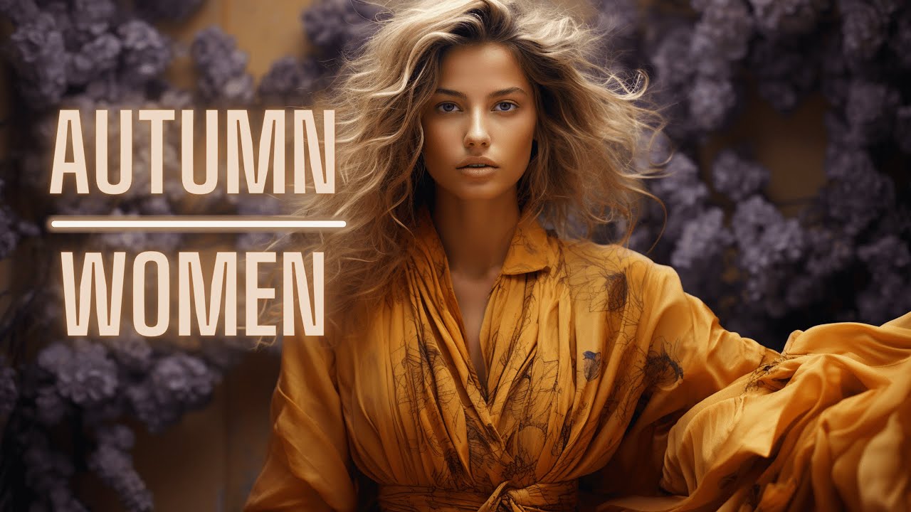 Autumn Elegance: Women in Fall Colors - YouTube