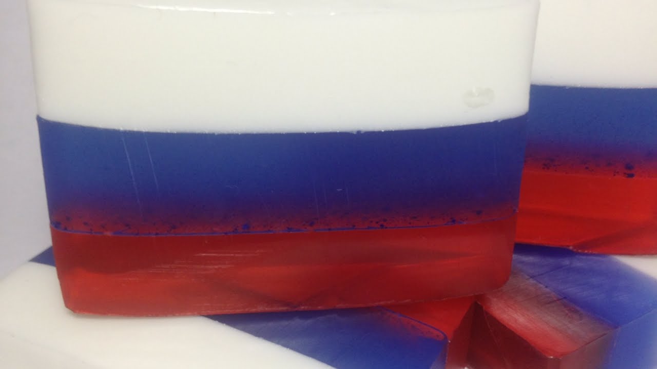 How To Make Russian Flag Soap Bars - DIY Beauty Tutorial - Guidecentral ...