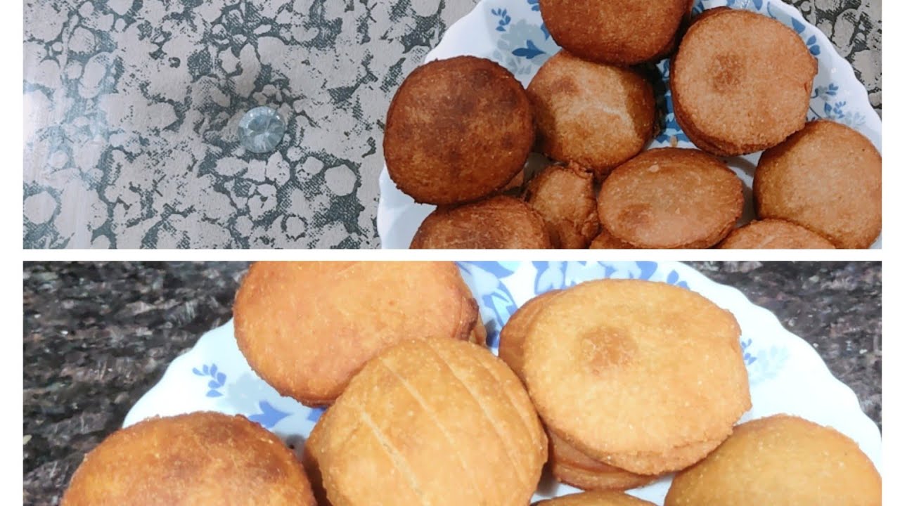 Atte ki biscuit /Ghar ki chijo se/Without oven kadayi me tasty atte ki ...