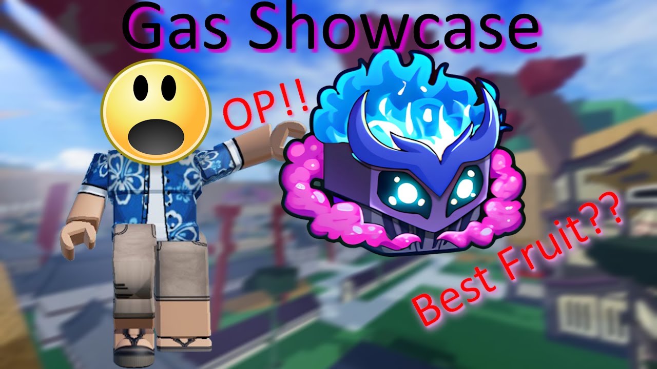 Insane Gas fruit showcase in Blox Fruits!! - YouTube