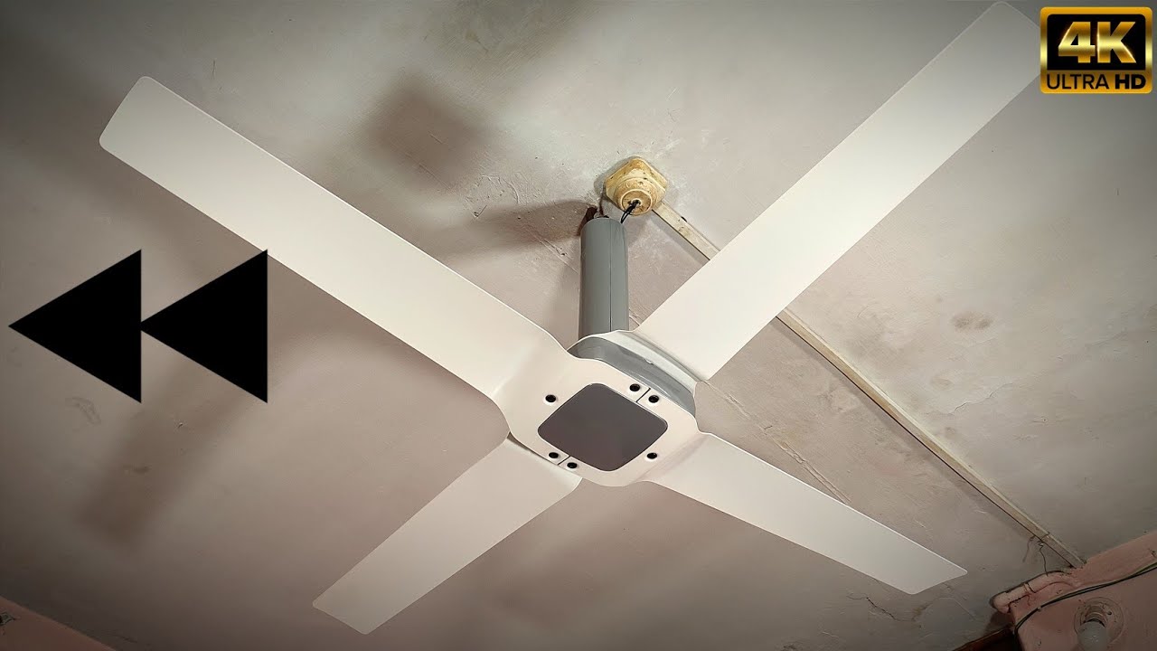 Box Ceiling Fan Falling with Rubber Band Wobble | 🔙Reverse Video - YouTube