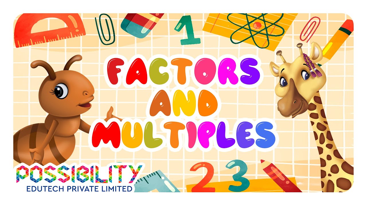 Factors and Multiples - Explained Clearly - YouTube