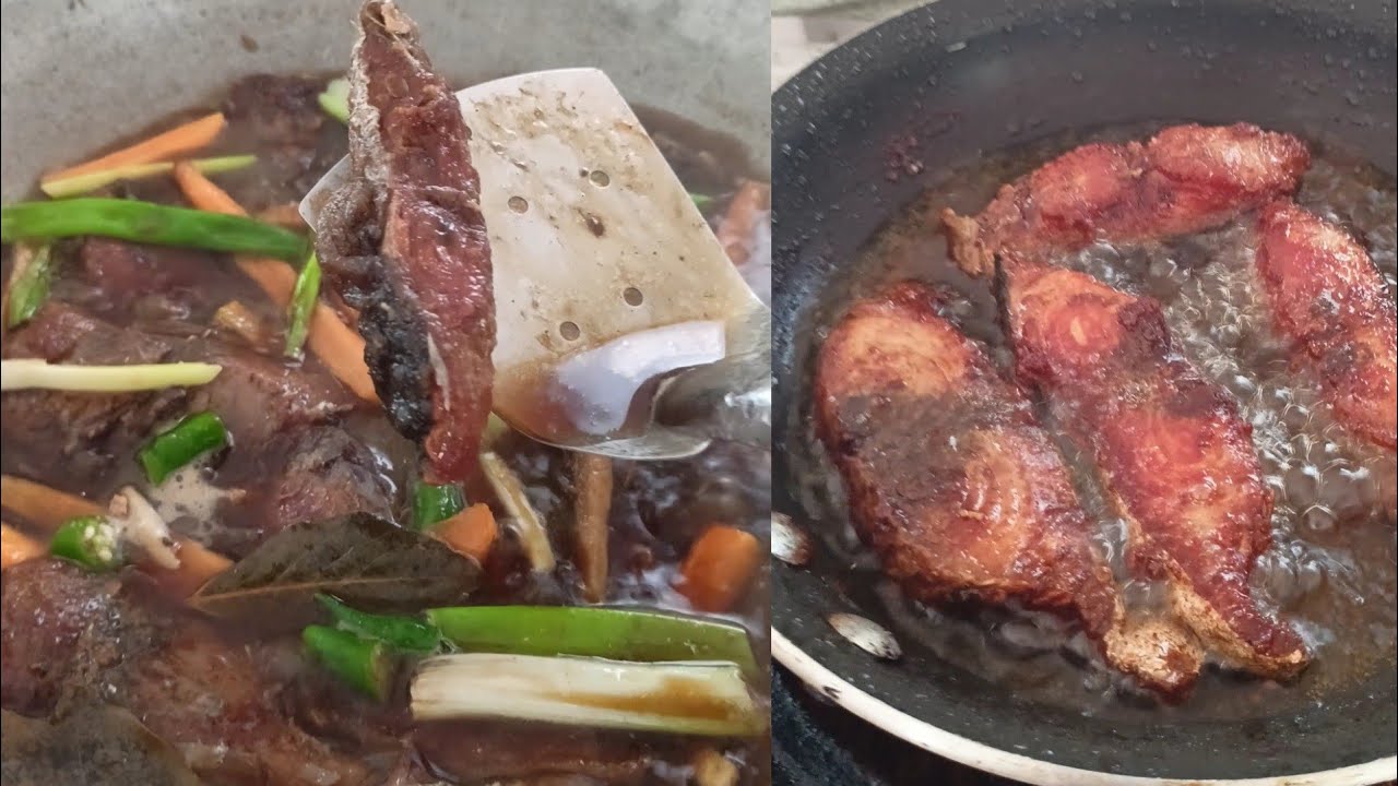 Escabecheng Isda with oyster suace - YouTube