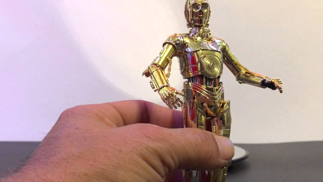 Bandai C-3PO Star Wars Model Kit Action Figure Review - YouTube