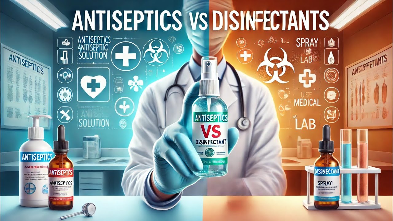 Antiseptics and Disinfectants || MBBS lecture,SDL| #mbbs #education # ...