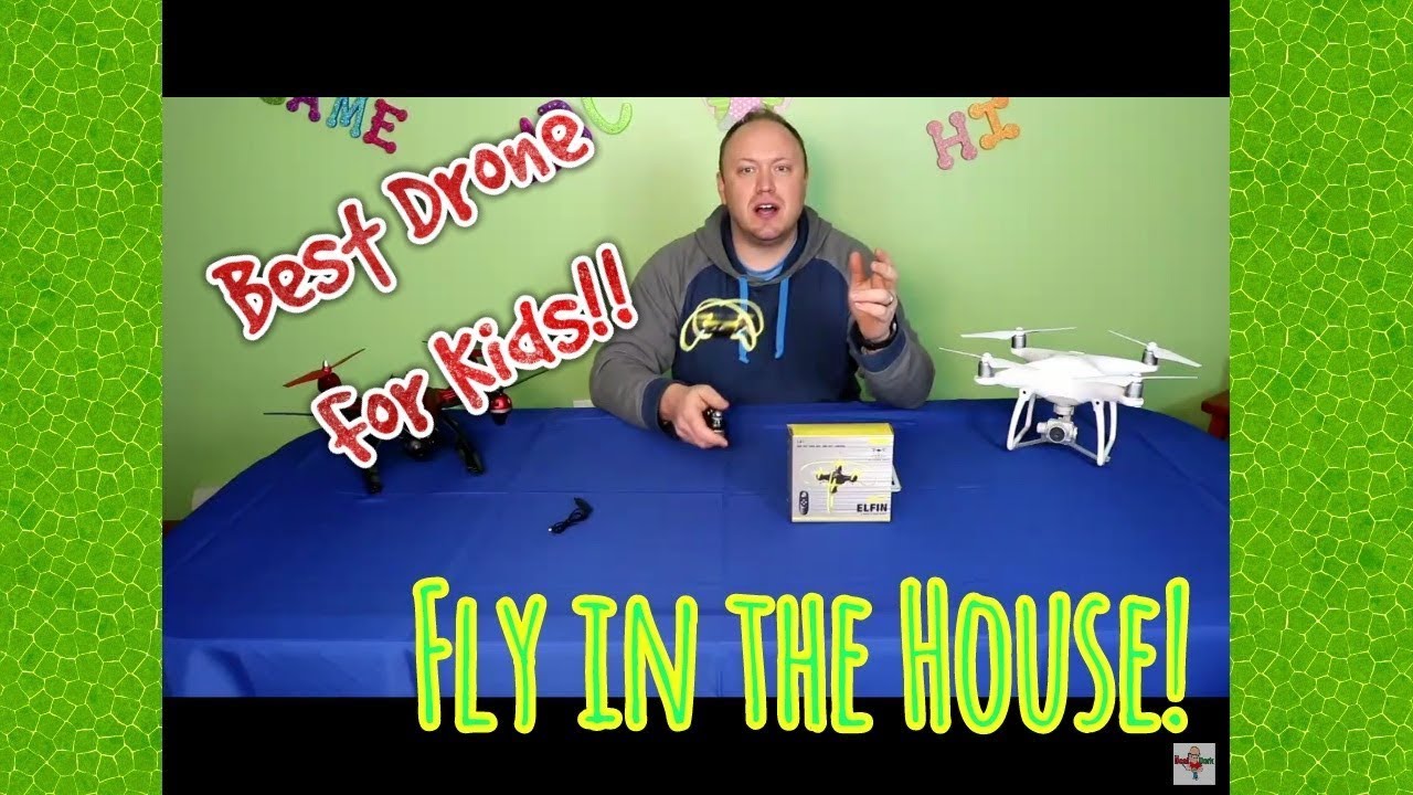 The Indestructible Drone For Kids Safe to Fly Indoors - YouTube