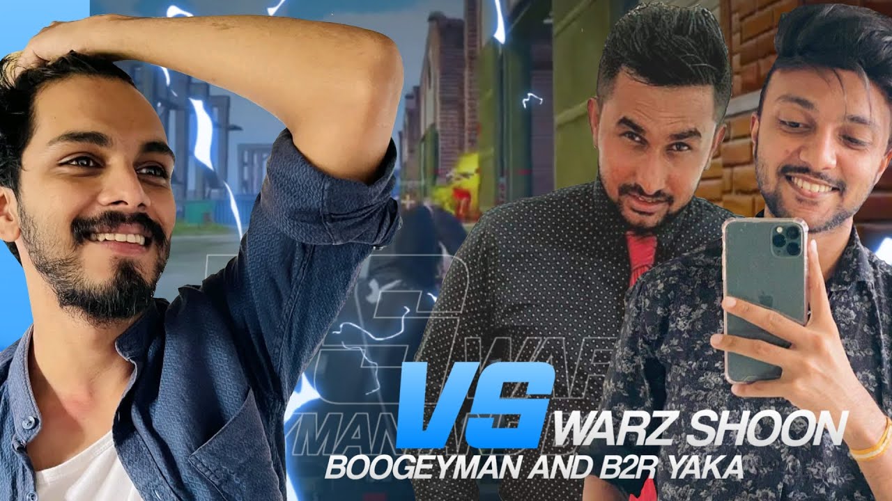 B2R YAKA AND BOOGEYMAN VS WARZ SHOON ( DOUBLE TROUBLE GAMING ) | PUBG MOBILE EMULATOR | SRI ...