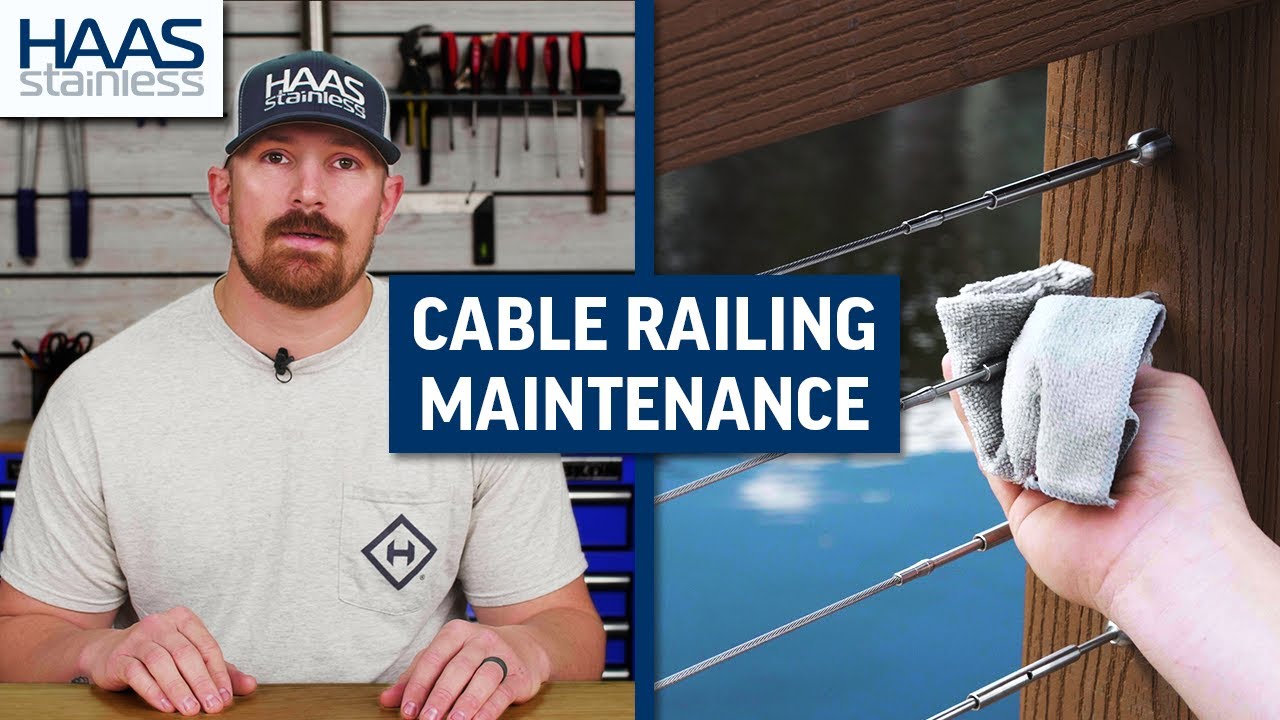 Maintaining Cable Railing Systems in Saltwater Environments | HAAS ...