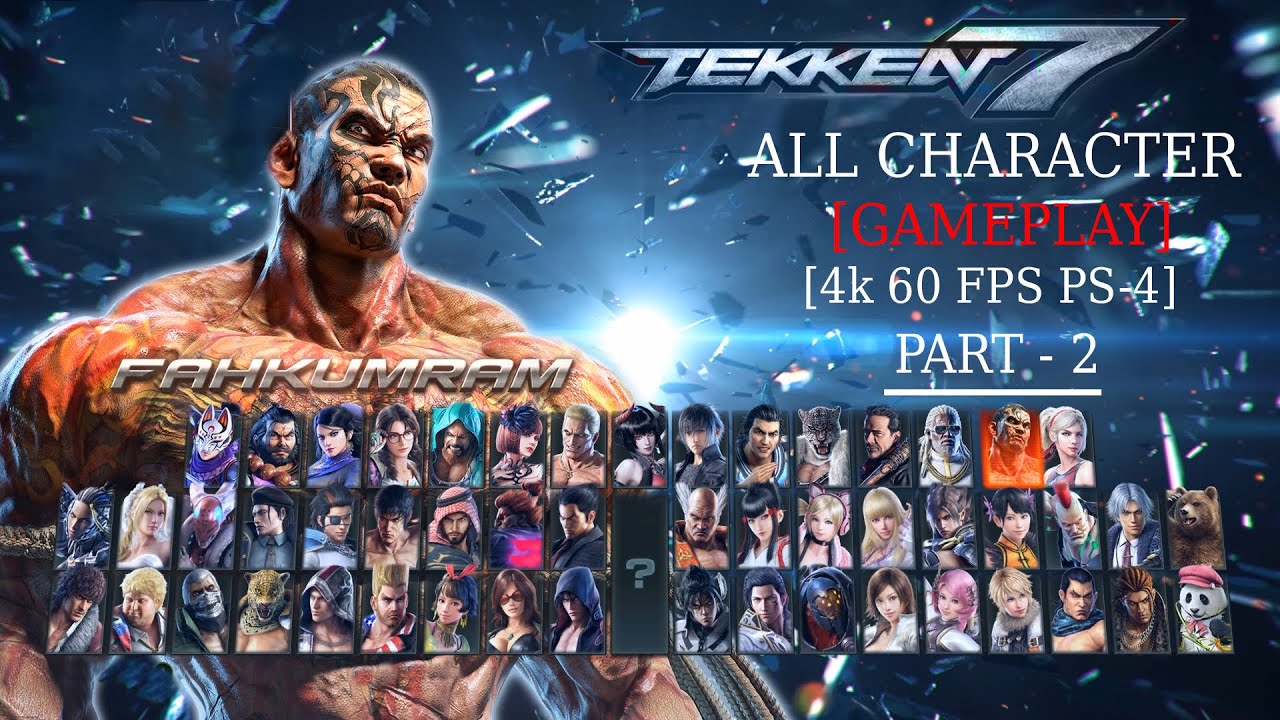 Tekken 7 | All Characters Fighting Styles & special Moves Gameplay ...