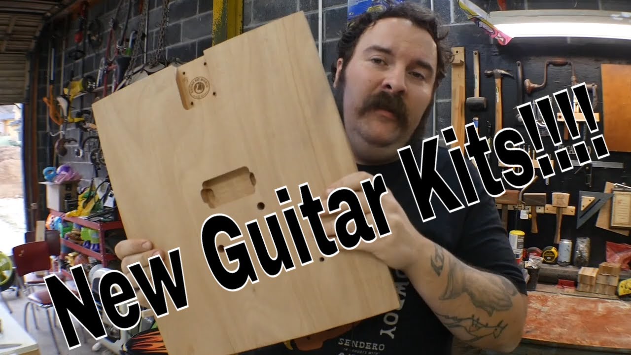 Guitar Kit World DIY Kit Unboxing - YouTube