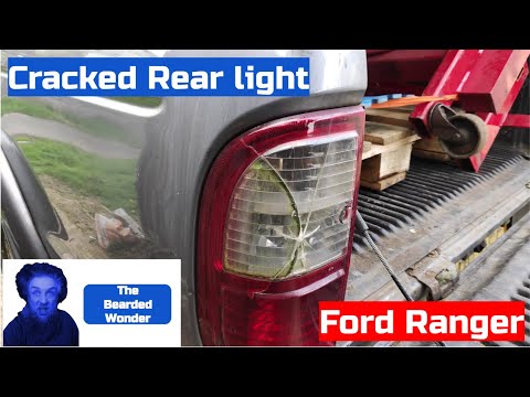 Cracked Rear light replacement - Ford Ranger - YouTube