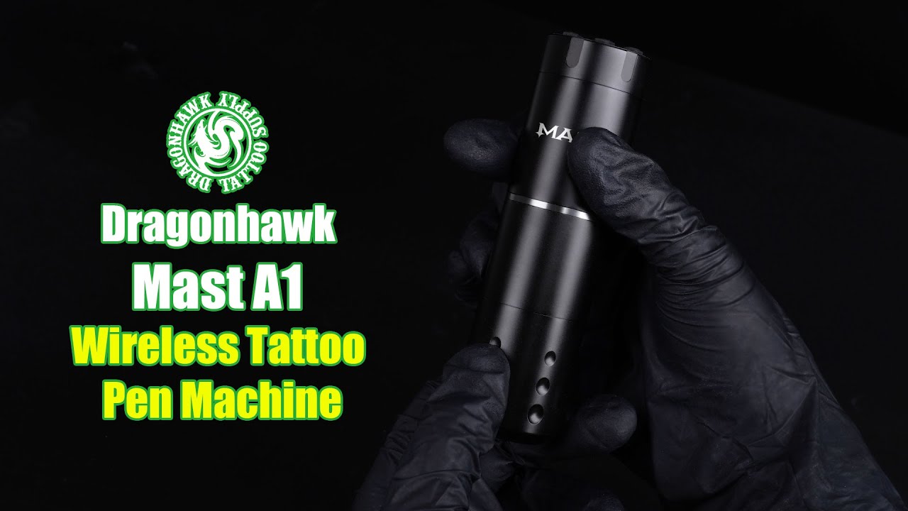Dragonhawk Mast A1: Wireless Tattoo Pen Machine with 3.5MM Stroke | New ...