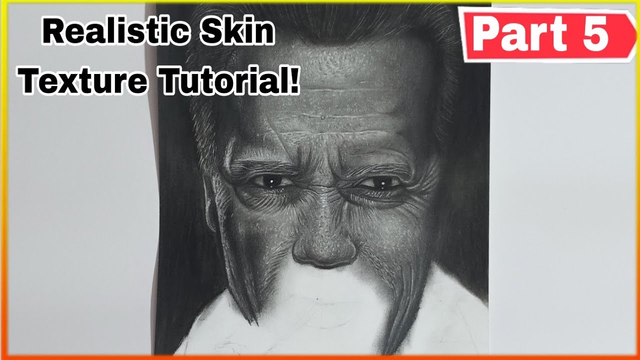 How To Draw Realistic Skin Texture || Part 5 || Realistic Drawing ...