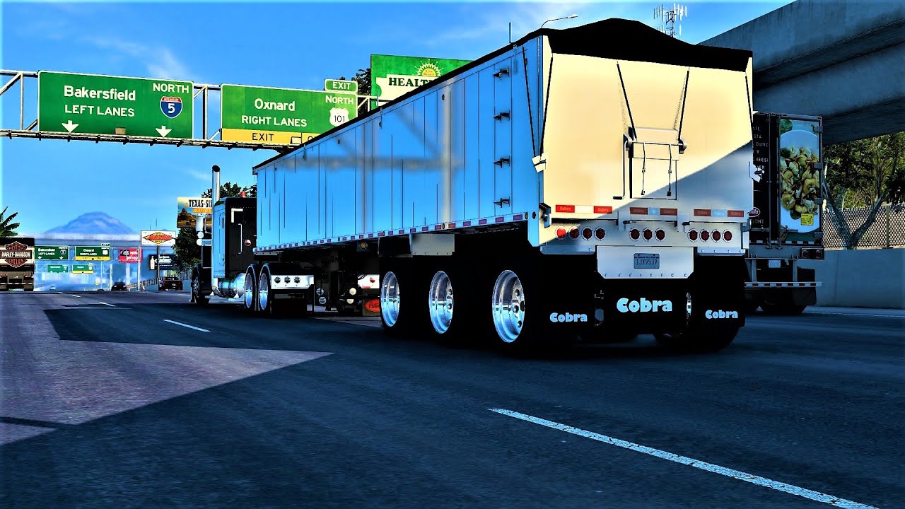 ATS Mods 4K★ 1.46 | The Cobra End Dump Ownable 1.46 | American Truck ...