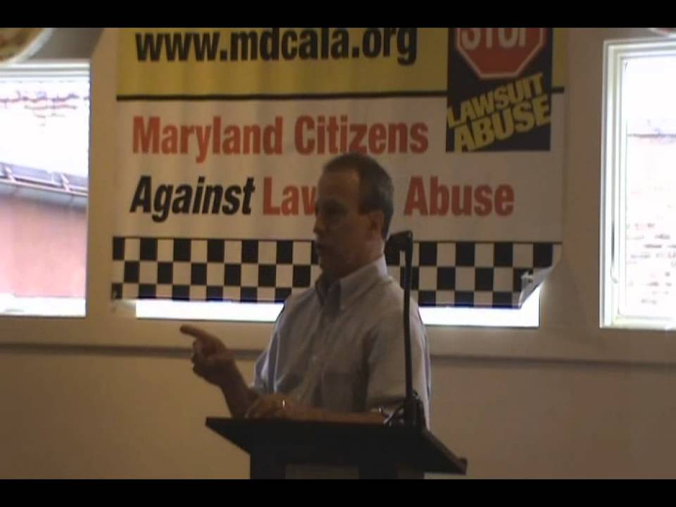 Candidate Ron George Signs Stop Lawsuit Abuse Pledge - YouTube