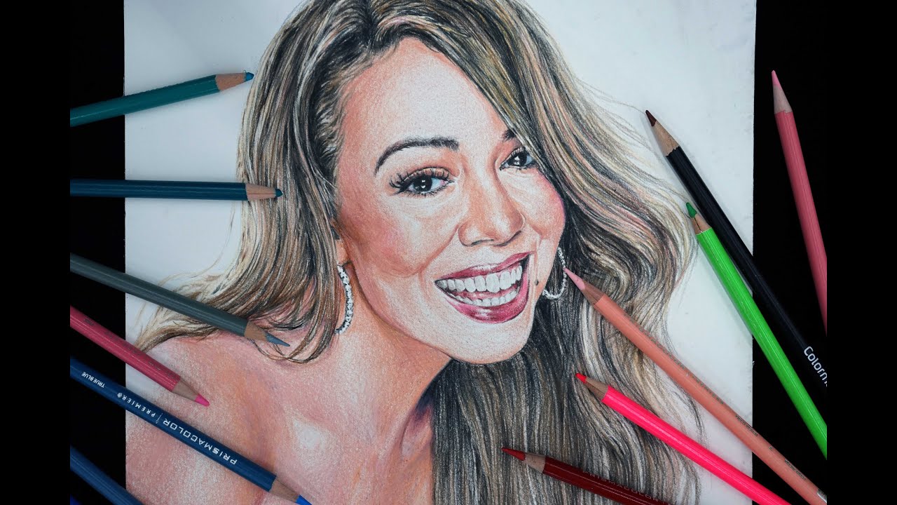 Mariah Carey - Color Drawing - YouTube
