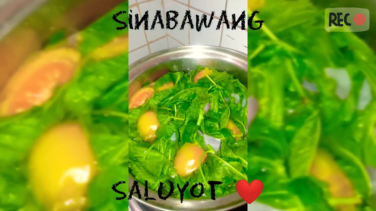 Sinabawang saluyot.masustansyang sabaw at pinakamurang sabaw - YouTube