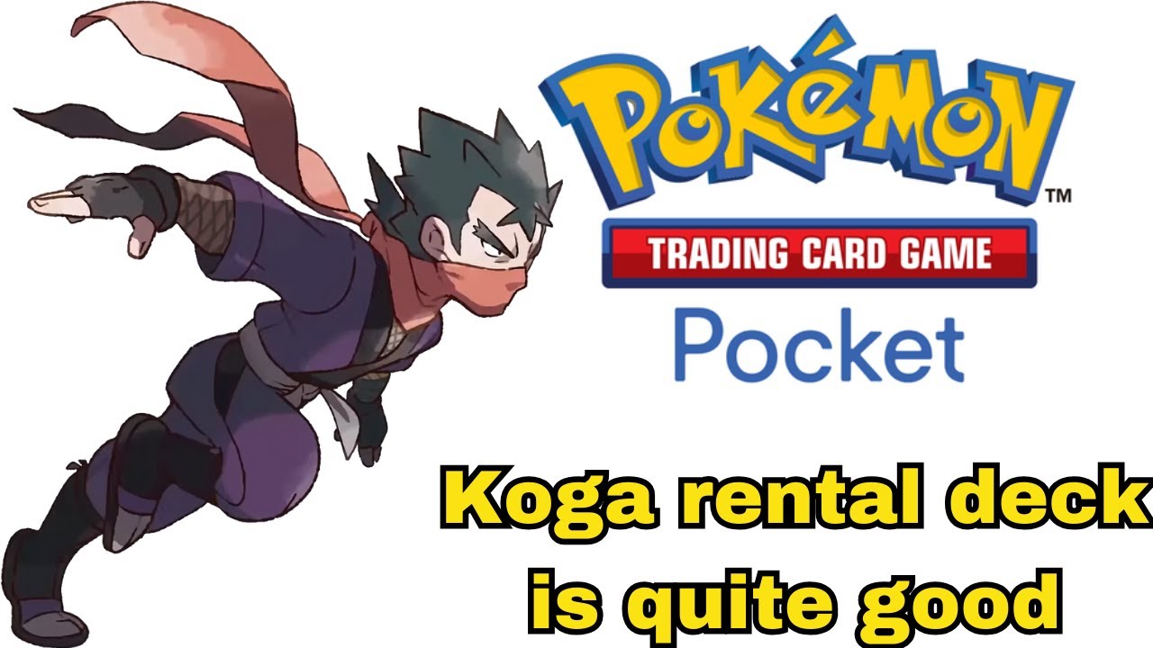 Koga rental deck is quite good!! Pokemon TCG Pocket - YouTube