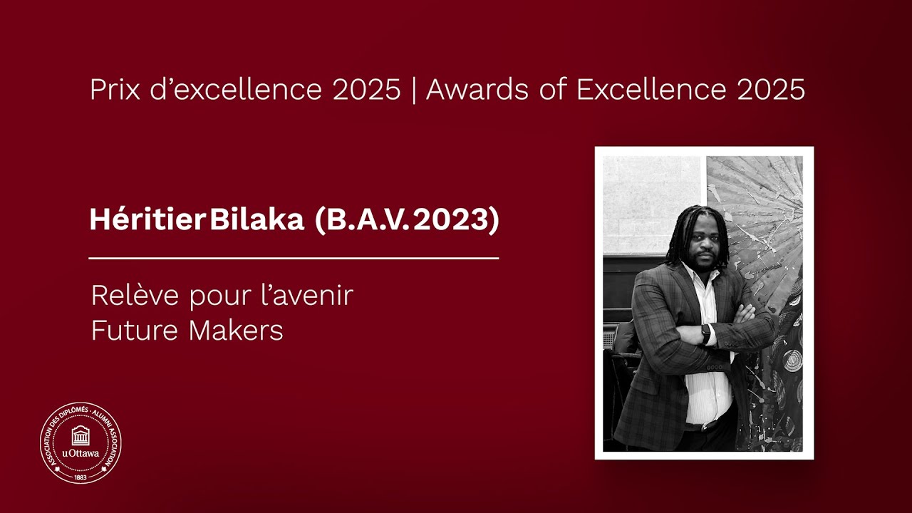 Héritier Bilaka (BAV/BFA ’23) - Prix Relève pour l’avenir | Future ...