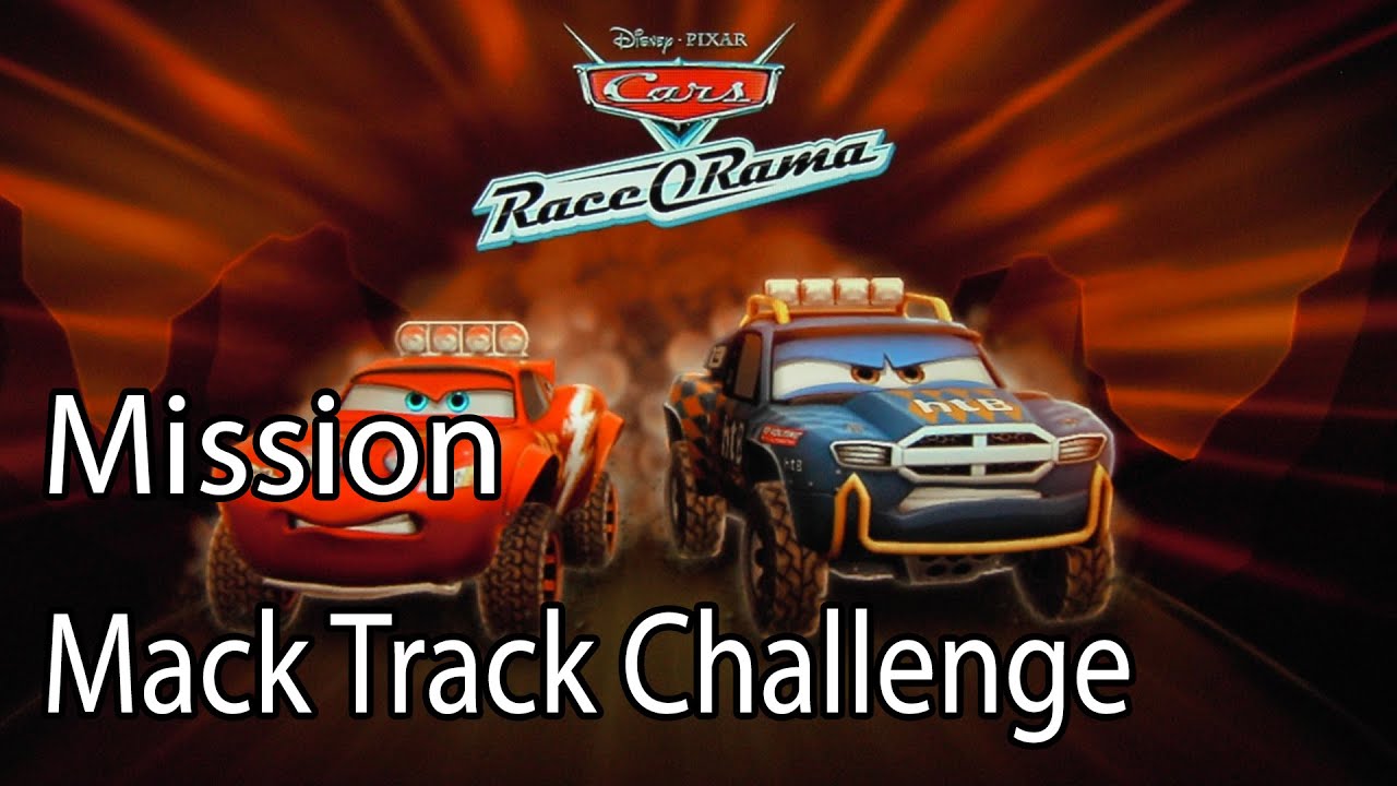 Disney Pixar Cars Race-O-Rama Mission Mack Track Challenge - YouTube