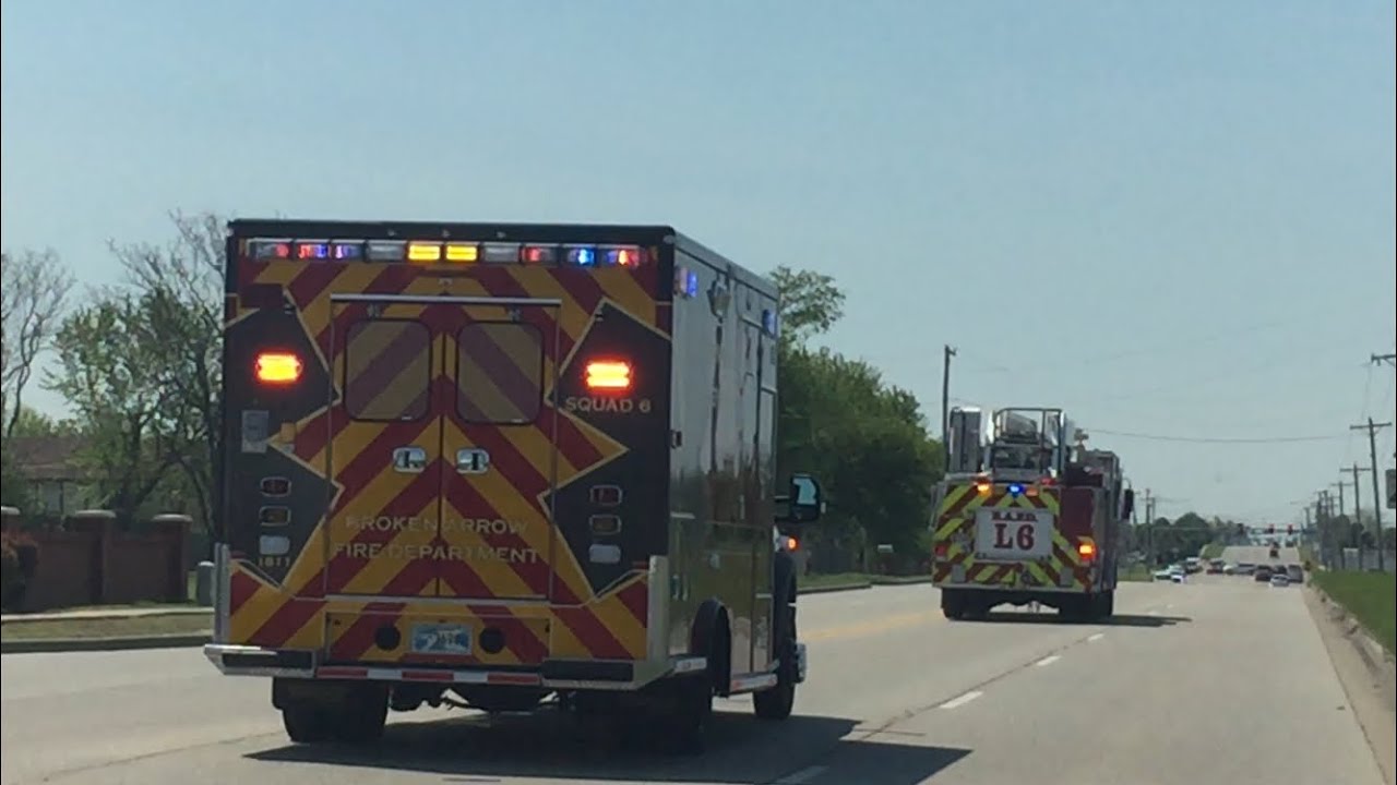 ***BRAND NEW*** Broken Arrow Fire Department Squad 6 and Ladder 6 ...