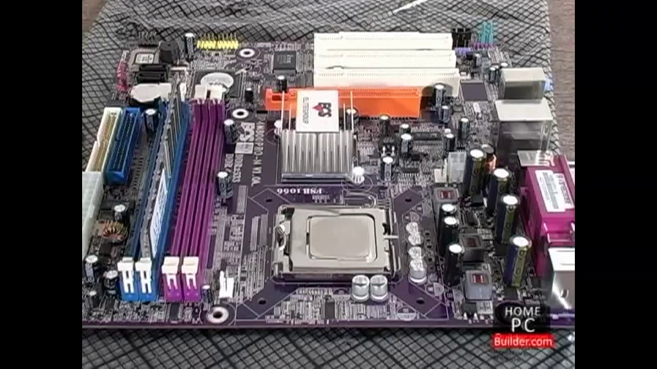 Installing RAM and CPU onto the Motherboard - YouTube