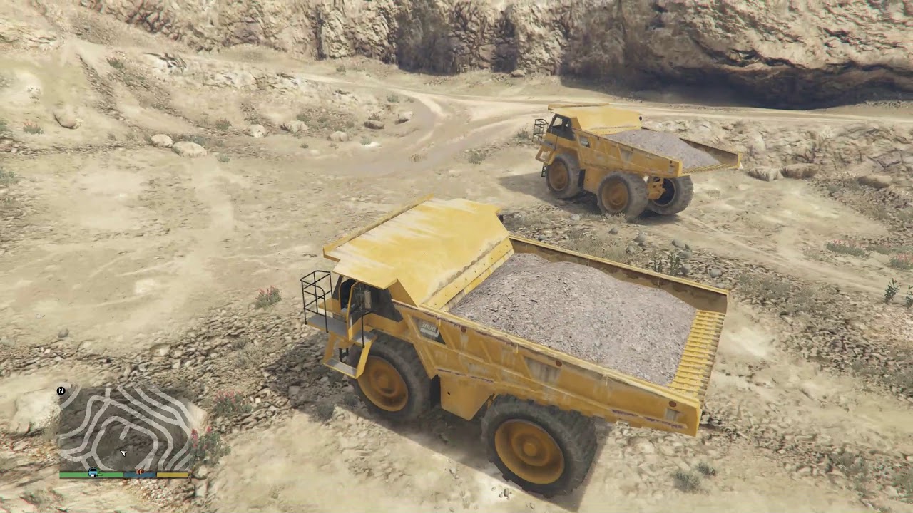GTA 5 Story Mode - Free HVY Dump/Huge Dump Truck Location - YouTube