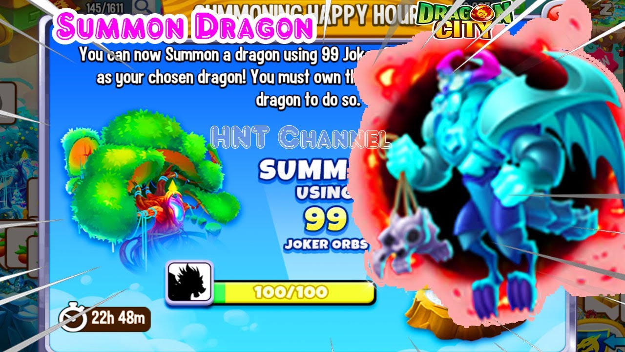 Dragon City Summon Greedy Vampire Dragon HAPPY HOUR 2021 HNT Channel ...