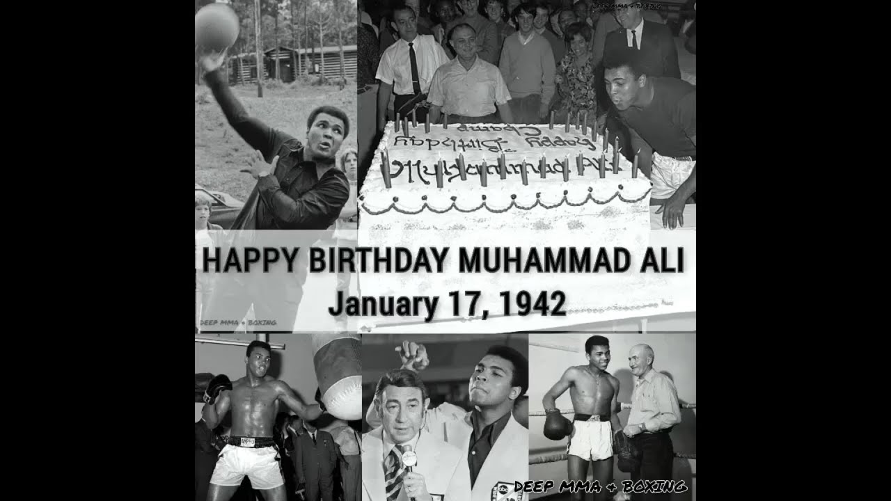 Happy Birthday to The Greatest Of All-Time: Muhammad Ali - YouTube